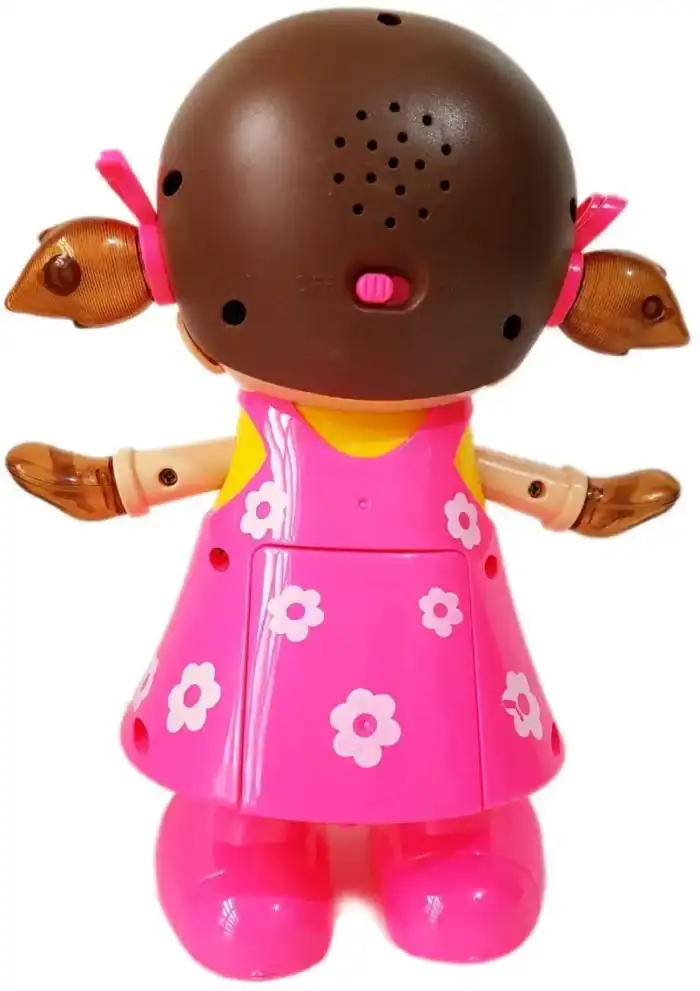Dancing Girl With Flashing Lights and Music, Children's Toy For ...